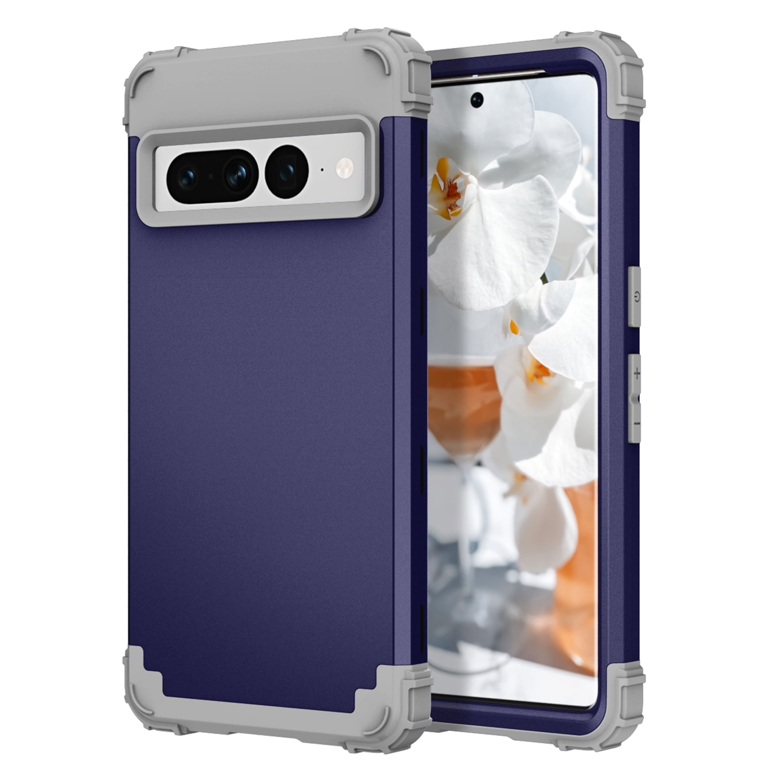 Cover For Google Pixel 7 Pro 6.7 inch Slim Dual Layer 3 in 1 Heavy Duty ...