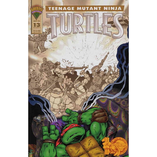 Teenage Mutant Ninja Turtles (2nd Series) #13 VF ; Mirage Comic Book ...