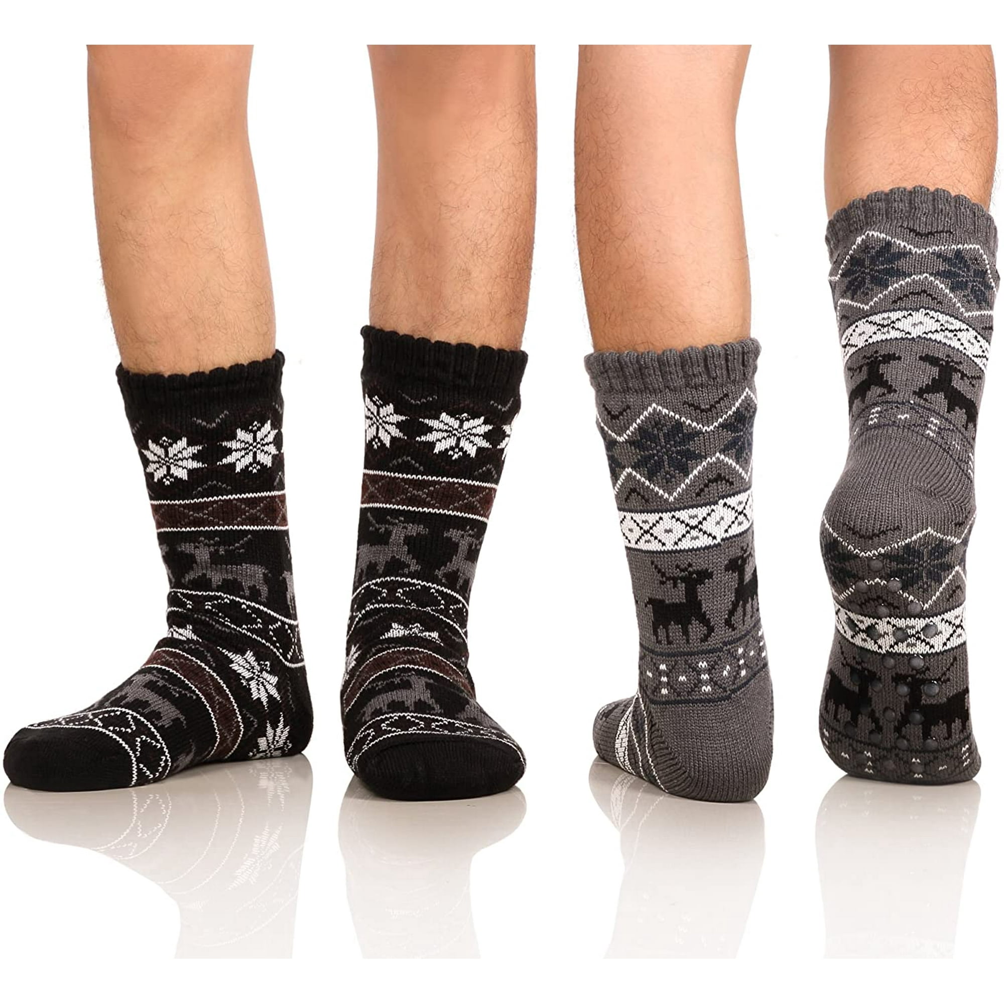 Click here for Someshuit Mens Winter Thermal Fleece Lining Knit S... prices