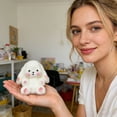 Anxiety Relief & Adorable Playful Animal Stress Toy for Desks, Soft ...