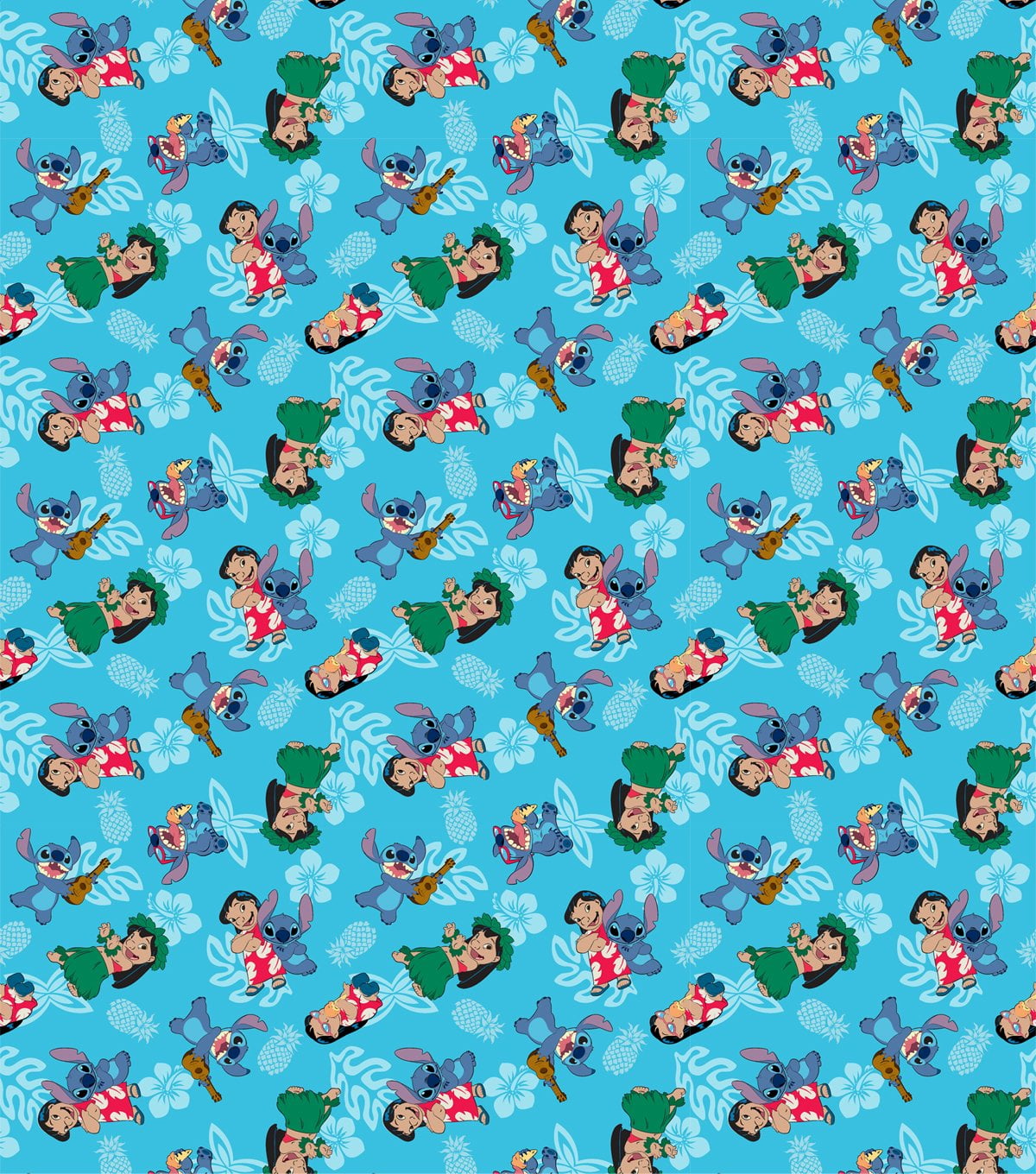 Disney's Lilo and Stitch Stitch Stripe by Springs Creative 20238 Fabric ...