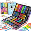 U.S. Art Supply 82-Piece Deluxe Art Set - Complete Wooden Pro Kit for ...