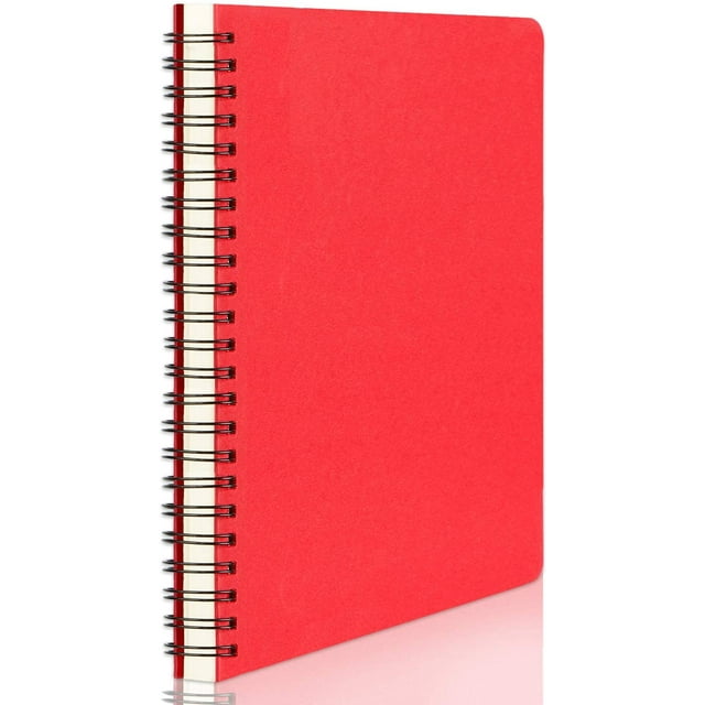 Students Ruled Spiral Notebook, A5 1pack 5.5x8.3" Lined Travel Writing ...