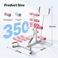 MERACH Deep Squat Machine with Handle, Adjustable Squat Assist Trainer ...