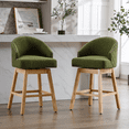 360 Degree Swivel Bar Stools, Counter Height Barstools, Modern ...