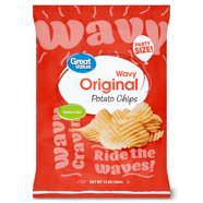 Great Value Stack Attack Original Potato Crisps, 5.2 Oz - Walmart.com