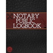 Notary Public Log Book: Notary Book To Log Notorial Record Acts By A ...