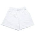 Giligiliso Womens Solid Cotton Wrinkled Thin Wide Leg High Waist Loose Casual Shorts
