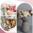 36 Sheets Double Color Flower Wrapping Paper with Ribbons, Floral ...