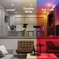 Cync Full Color Smart RGB Changing LED Lighting Recessed Ceiling Can ...