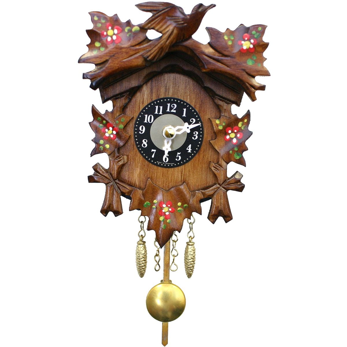 5.5" Engstler Battery-Operated Mini Cuckoo Wall Clock - Walmart.com
