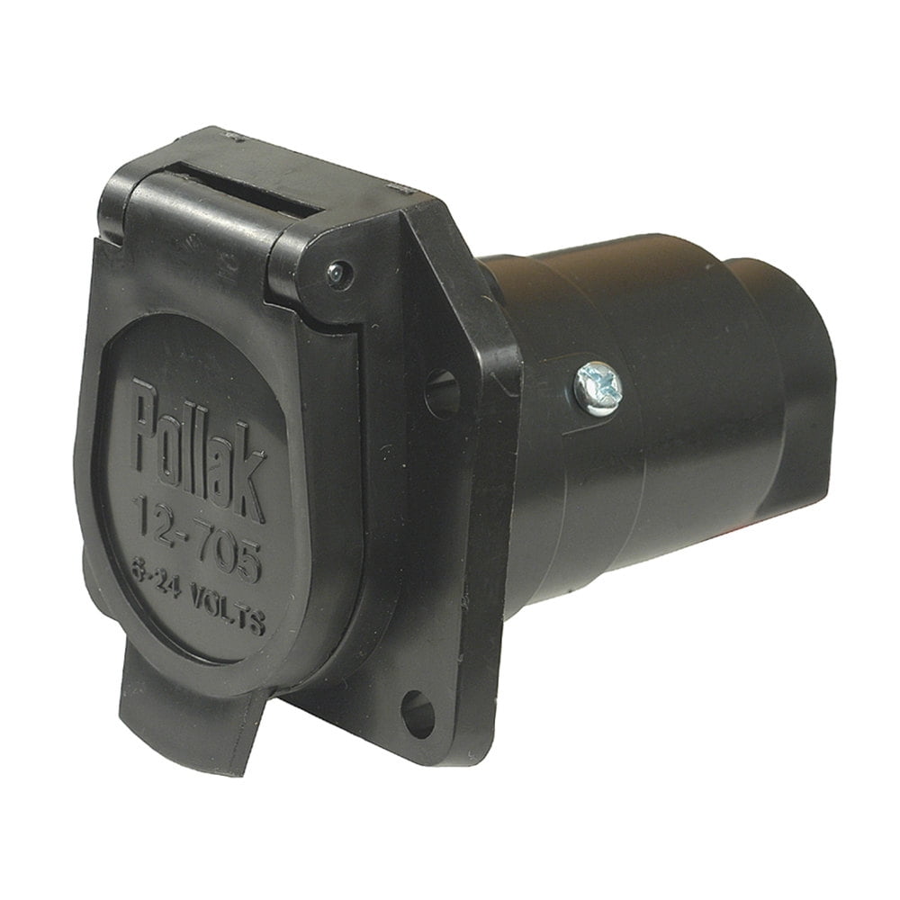 Pollak 12-707EV 7 Way Connector - trailer end - Walmart.com
