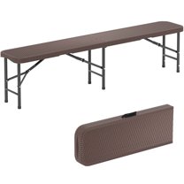 Ktaxon 6' Portable Foldable Bench, Ideal for Outdoor Party, Picnic ...