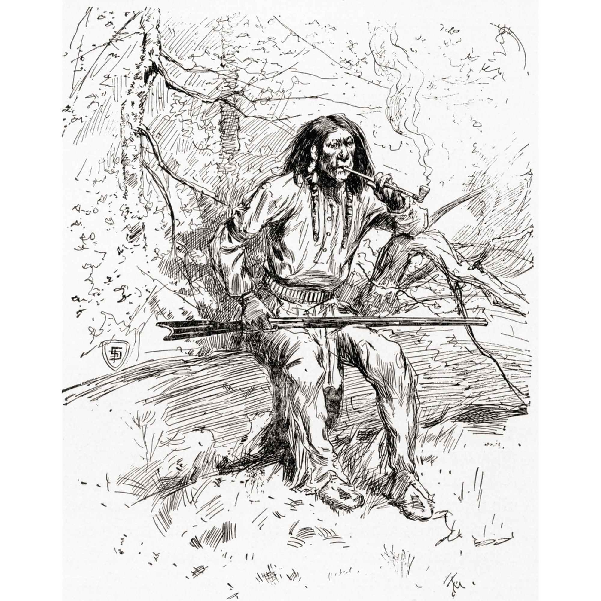 Indian Warrior Design