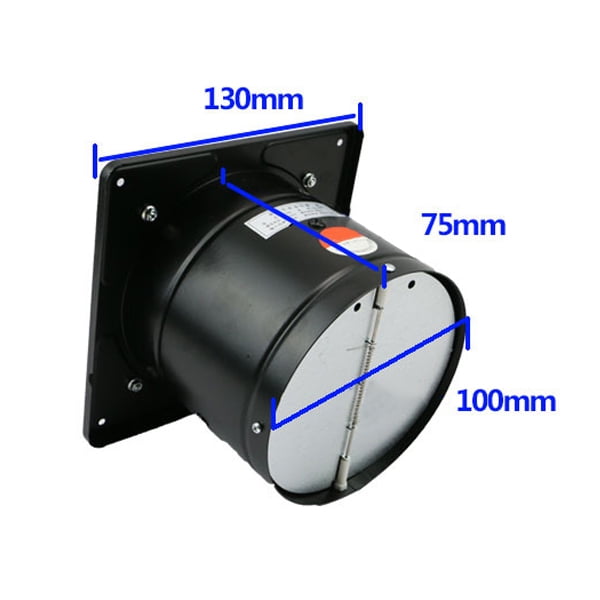 Buy 4Inch 20W High Speed Exhaust Fan Wall-Mount Air Vent Exhaust for ...