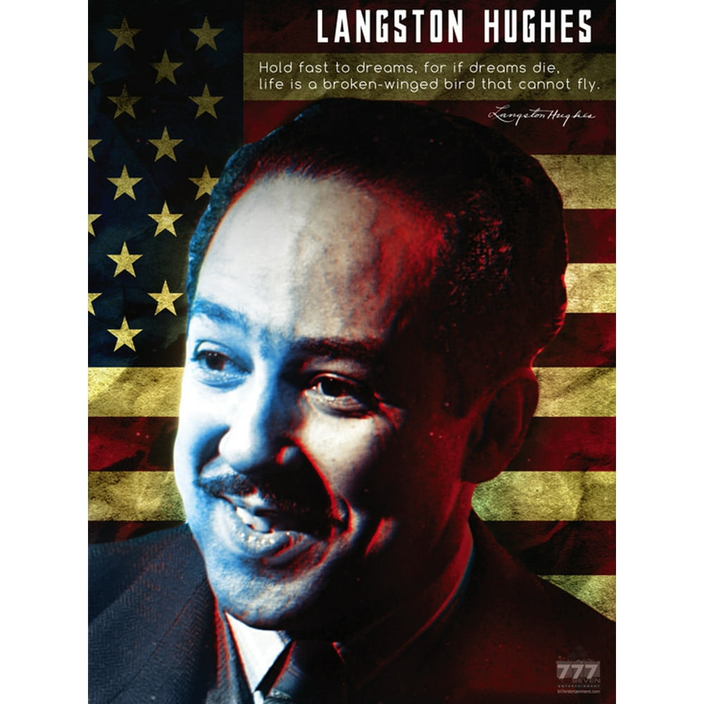 Langston Hughes Poster Hold Fast to Dreams Classroom Quote (18x24 ...