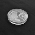 100pcs 25mm Coin Round Plastic Coin Holder Box Case Container with ...