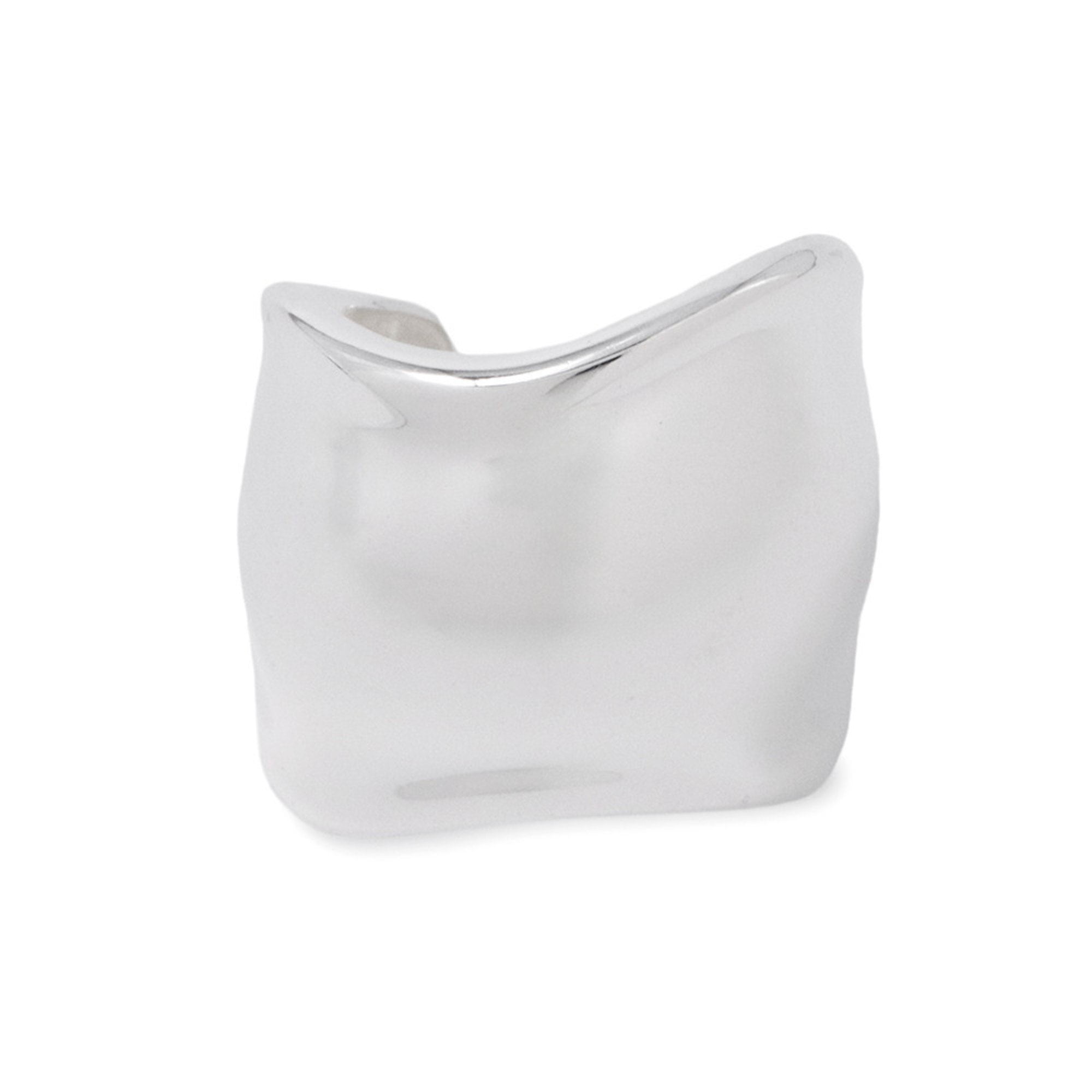 Pre-Owned Tiffany Ring Hardware Bone Elsa Peretti 74238300 SV925 Silver ...