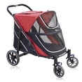 Dog Stroller for Medium/Large Dogs One-Click Folding,Extra Large Pet ...