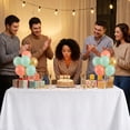 8 Pack White Rectangular Tablecloth 60x102 Inch Wrinkle Resistant ...