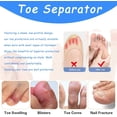 Silicone Anti-Friction Toe Protector, 10PC Gel Toe Protectors ...