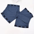 Vetsdori Men's Solid Color Post-Surgery Underwear, Full Open Adhesive ...