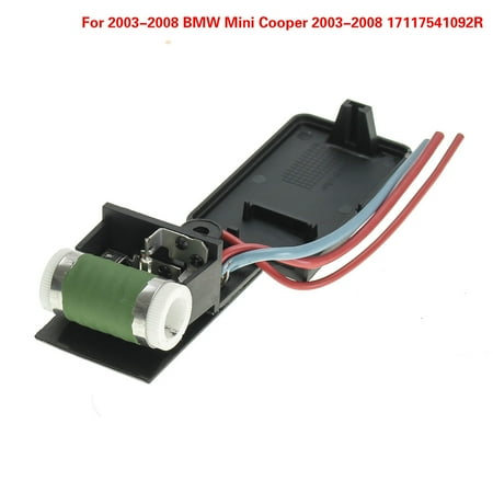 Motor Fan Resistor Engine Cooling Fan Relay Kit For 2003-2008 BMW Mini ...