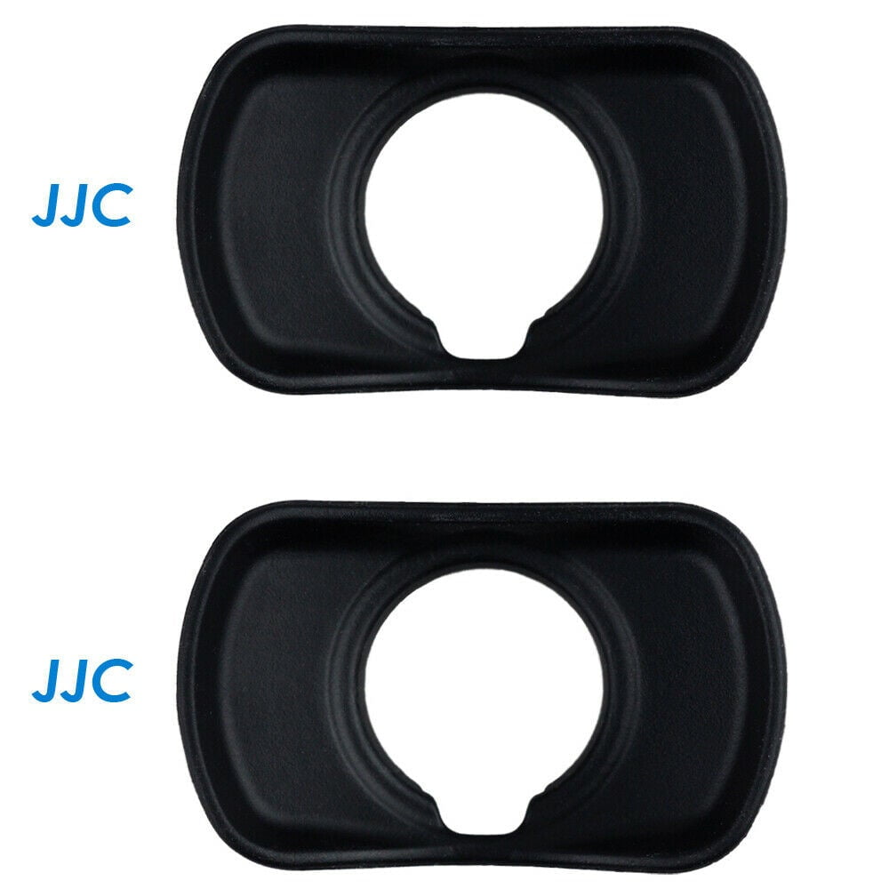 (2 Packs) JJC Soft Durable Silicone Eyecup Viewfinder For Fuji Fujifilm GFX100 GFX100S GFX50S II ...