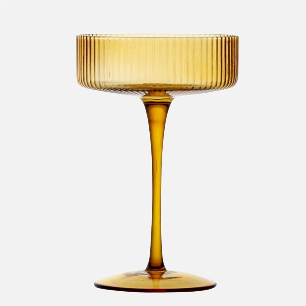 Click here for Brilliant Ribbed Cocktail Coupe 290 Ml  Set Of 4 prices