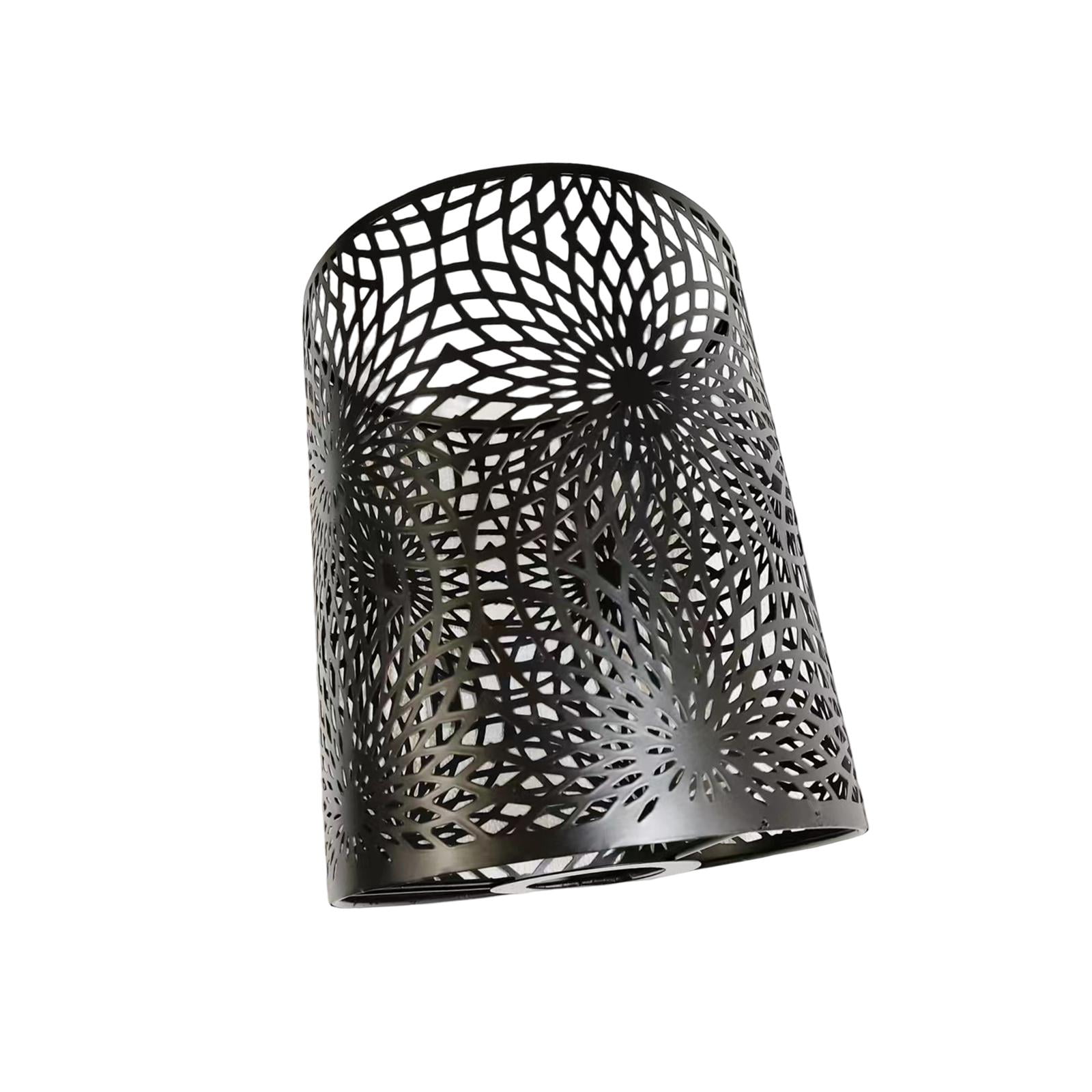 Hanging Light Fixture Cover Drum Lampshade, Floor Lamp Cover Vintage ...