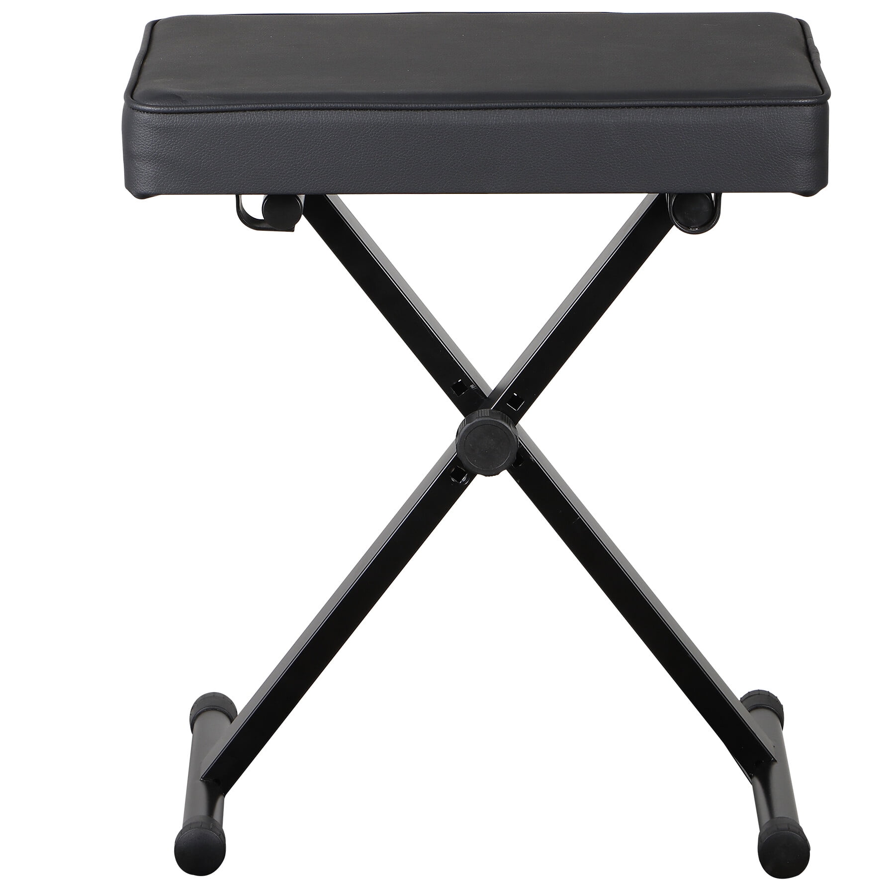 ZENSTYLE Adjustable Keyboard Bench Padded Stool Seats X-Style Metal ...