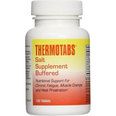 Thermotabs Salt Supplement Tablets, Pack of 3, 100 Tablets Each ...