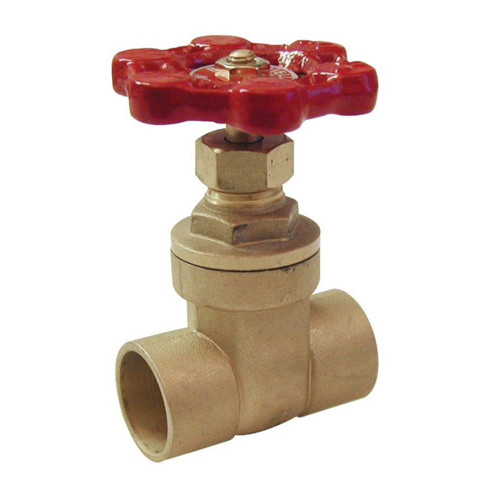 Thrifco 6417014 3/4 Inch CXC Brass Gate Valve - Economy - Walmart.com