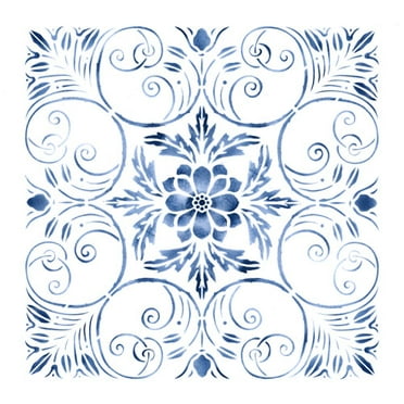 Scroll Tile Cookie and Craft Stencil CM131 by Designer Stencils ...