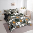 Catabedysis Night Camping 7 Pieces Full Size Bedding Sets,Cute Moon ...