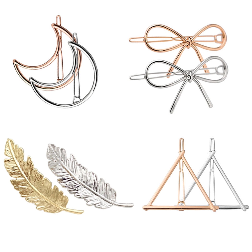 Click here for Nobrand 8pcs Hair Clips Set  Retro Feather Hair Pi... prices