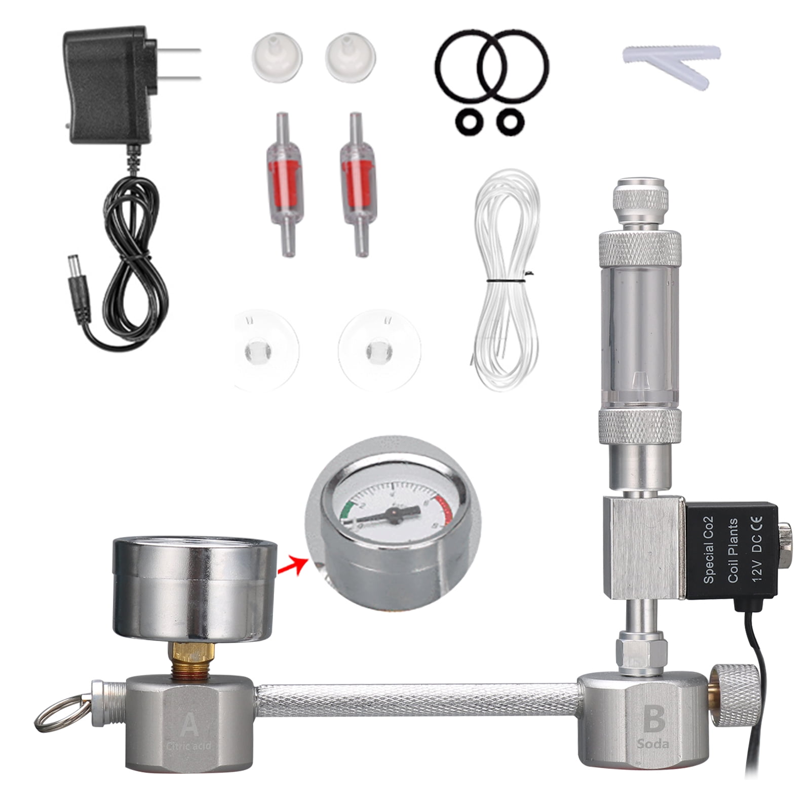 Aquarium DIY CO2 Generator System Kit CO2 Generator System with ...