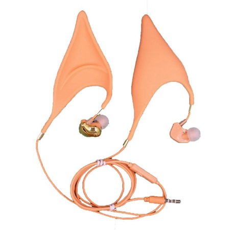 Cute Elf Shape Earphone Noise Reduction In-ears Design Wired Drive-by ...