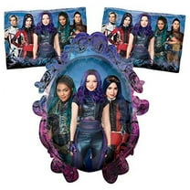 Descendants Birthday Party Balloon Decorations - 3 Pack Set Of ...