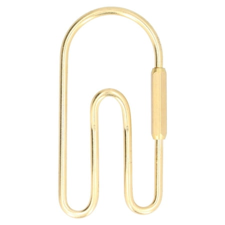 U-Shaped Brass Keychain, Brass Screw Lock Brass Keychain Retro For ...