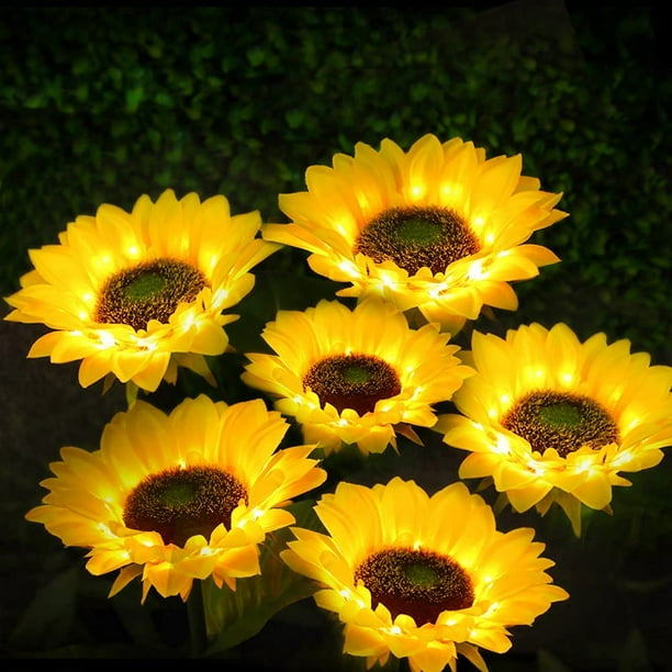 Solar Powered Sunflower