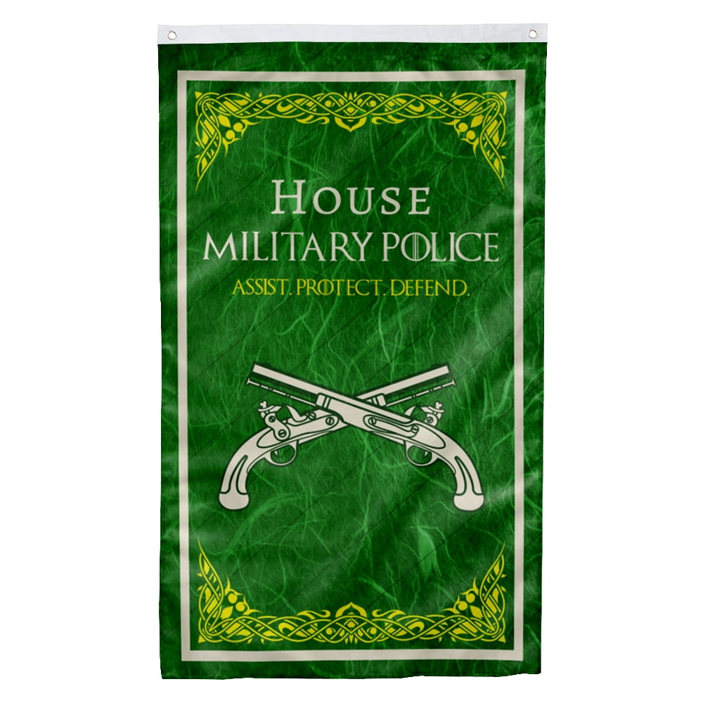 Cayyon House Military Police Flag 3x5Feet Military Banner with 2 Brass ...