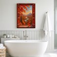 Canvas Wall Art Floest Valley Canvas Art Print Open Window Fall Maple ...