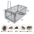 USA Humane Reusable Mouse Trap Rat Trap Rodent Trap Live Catch and ...