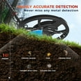 ZAZARI Metal Detector: 5 Modes, 10" Waterproof Coil, LCD Display ...