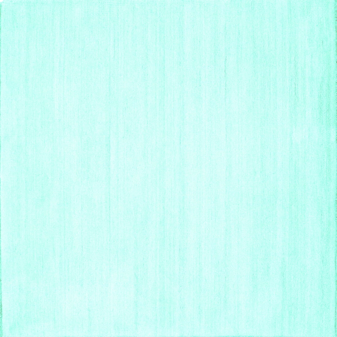 Ahgly Company Machine Washable Indoor Square Solid Turquoise Blue ...