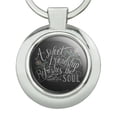 A Sweet Friendship Refreshes the Soul Proverbs Keychain Classy Round ...