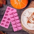 12-piece pumpkin chocolate candy silicone mold, creative pumpkin-shaped ...