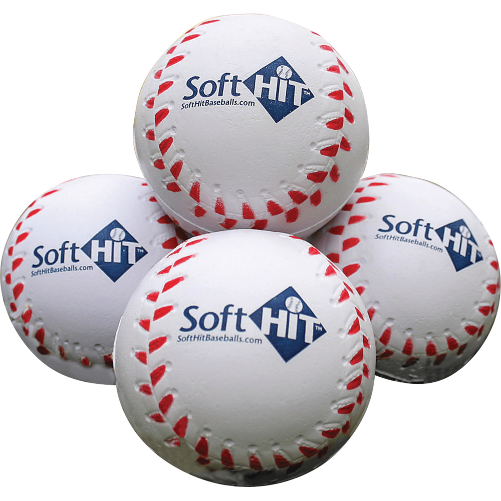 Soft HIT Seamed Foam Practice Baseballs (Dozen) - Walmart.com - Walmart.com