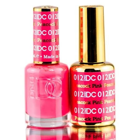 Peacock Pink (012) , DND DC Pinks GEL POLISH DUO, Gel Lacquer 0.5 oz ...
